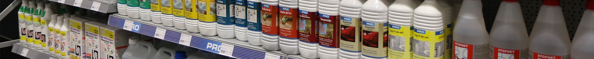 Produits pour l’entretien de la maison et droguerie